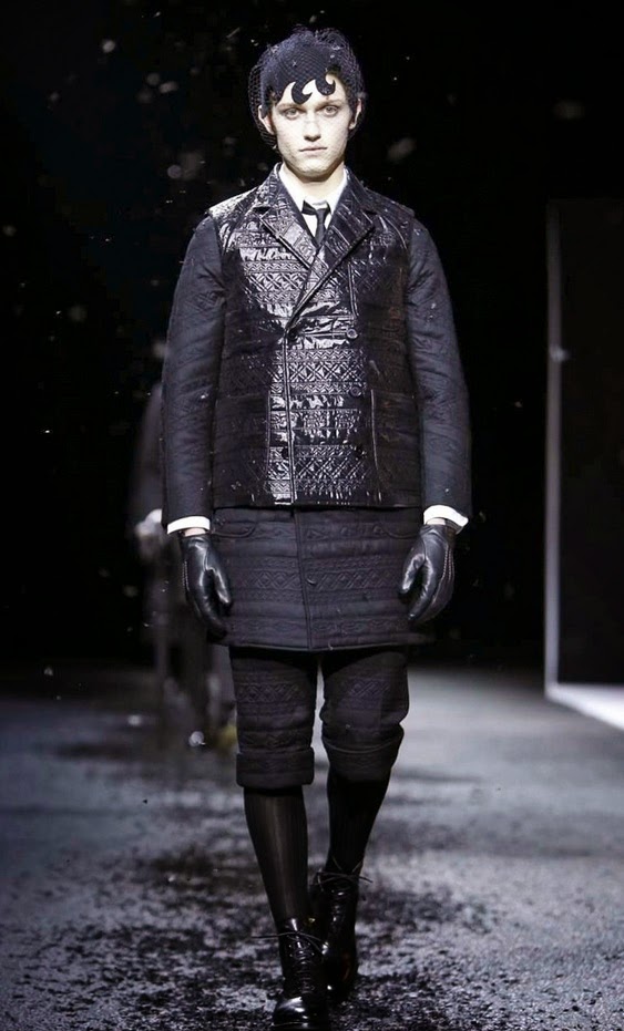 d1 Model Management: Adam Kaszewski & Callum Ball for Thom Browne AW15 ...