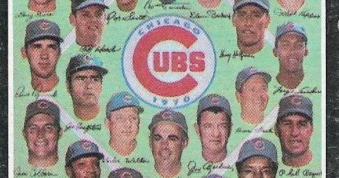 Topps 1971: no. 502 - cubs