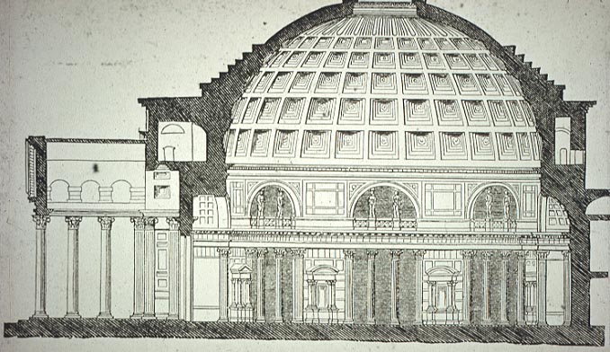 Art Now and Then: The Pantheon