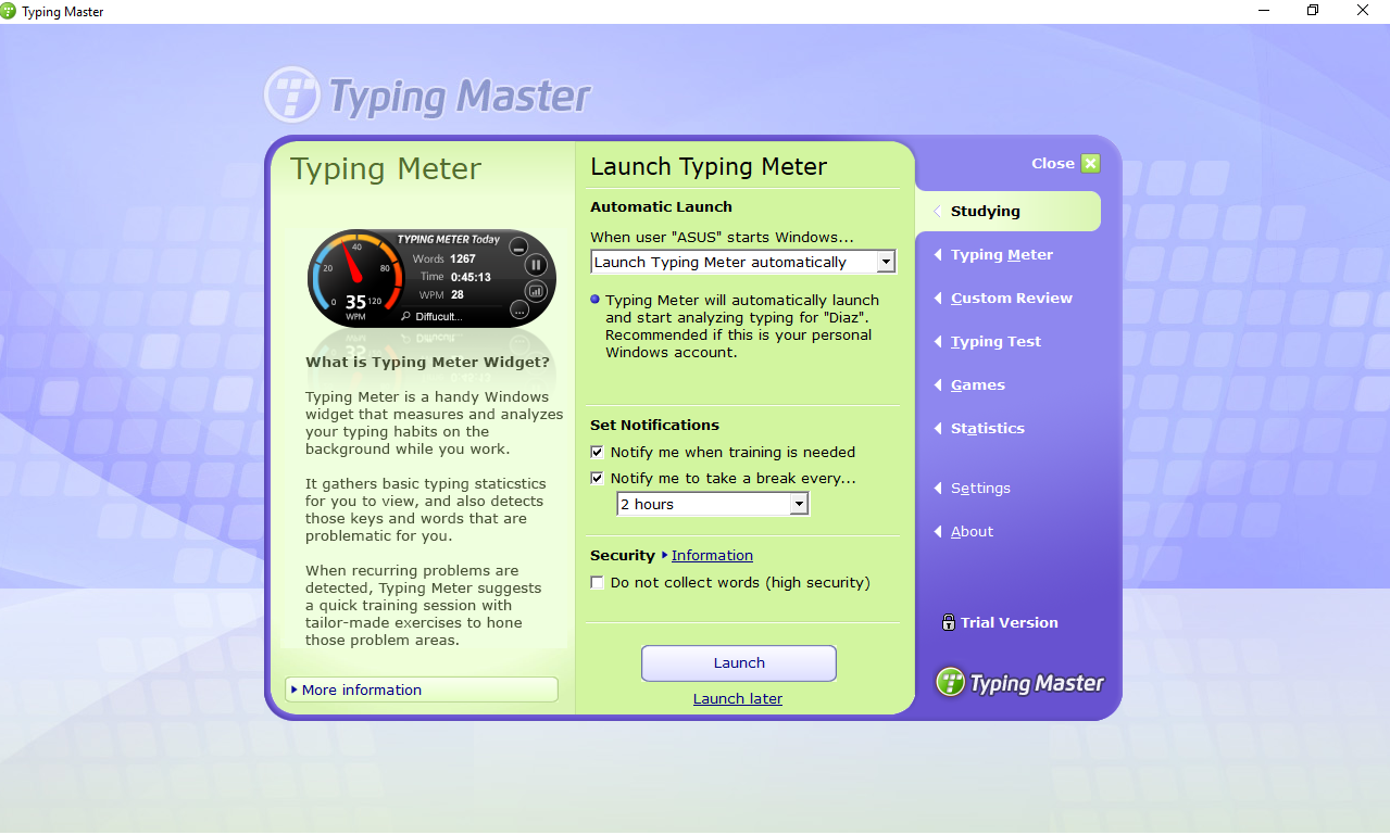 CARA MENGGUNAKAN TYPING MASTER