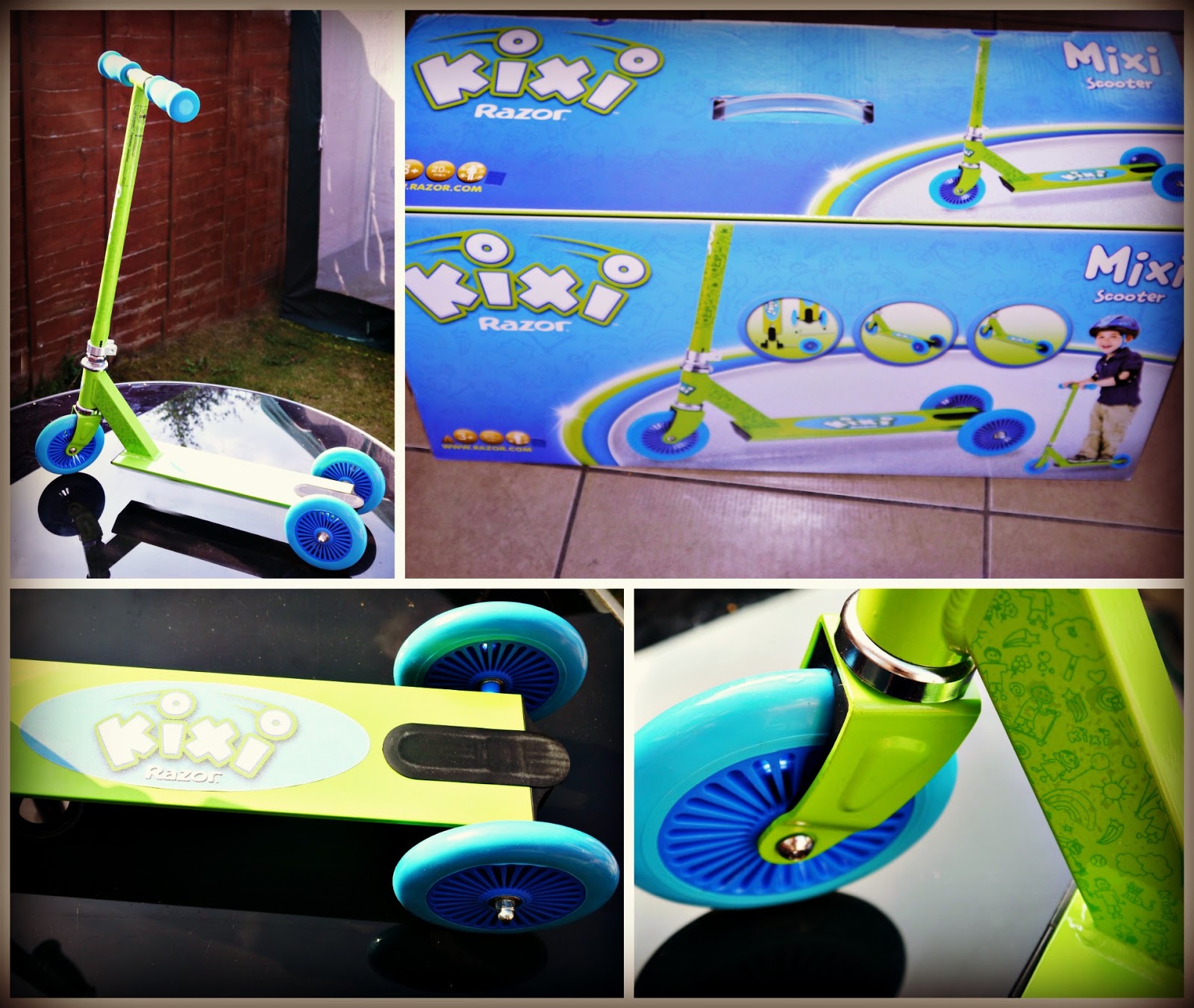 Inside the Wendy House: Freddy's New Razor Kixi Mixi Scooter