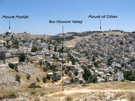 TheBibleNet: Hinnom, Gey Hinnom, Gehenna