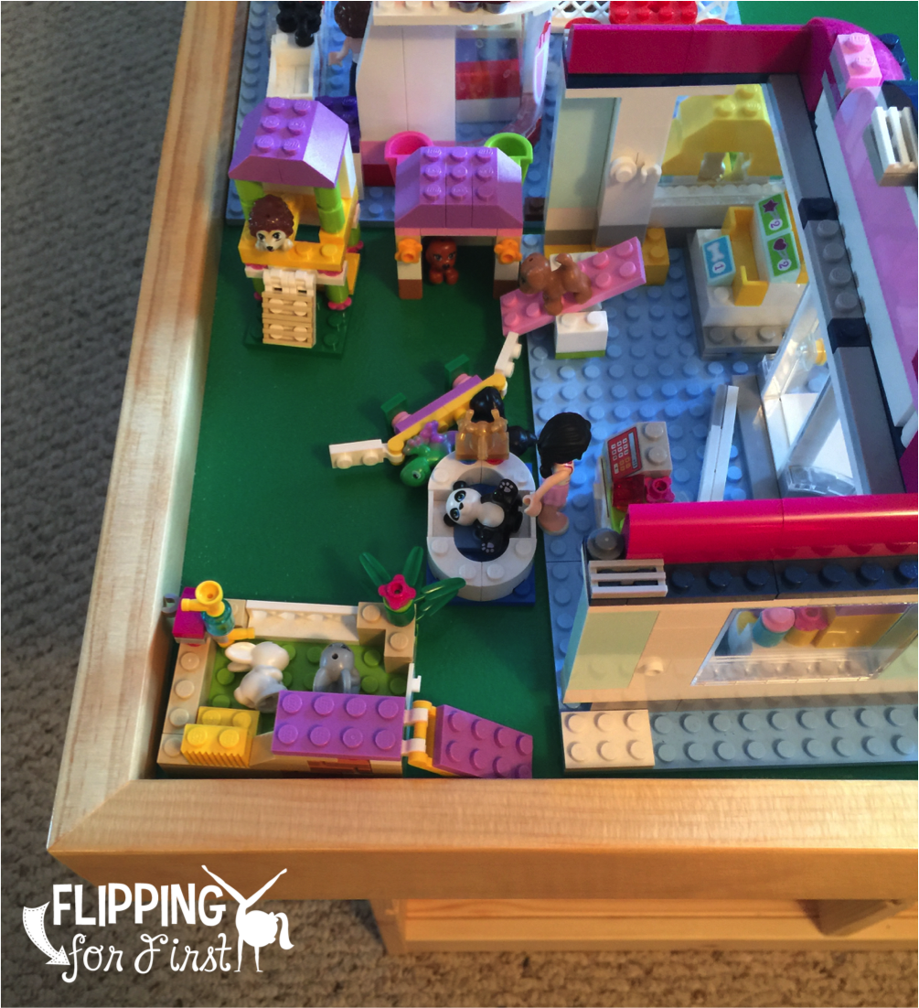 DIY LEGO Table! ~ Flipping for First