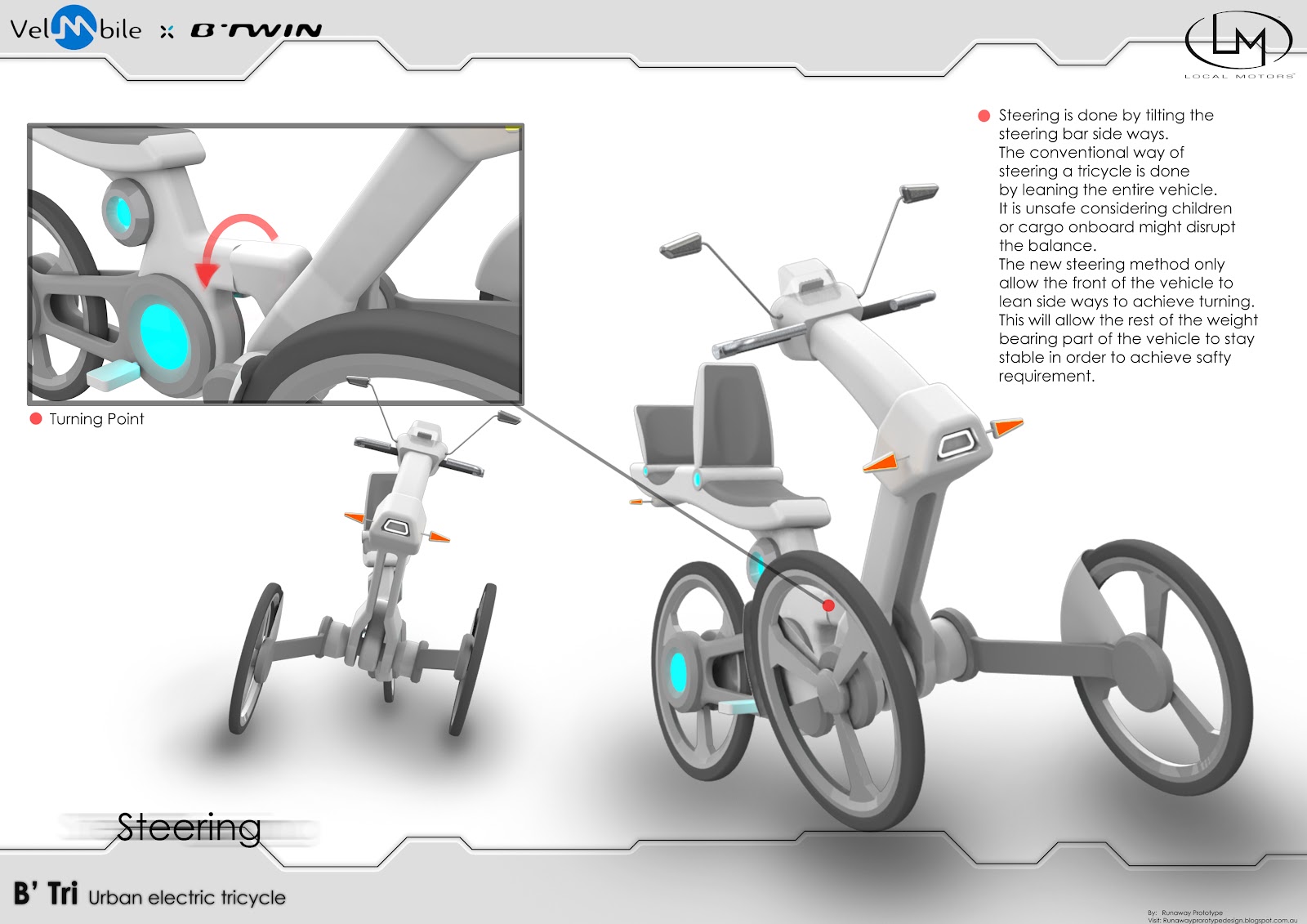 Runaway Prototype Design: Project: "B'twin x Velmobile" Competition ...