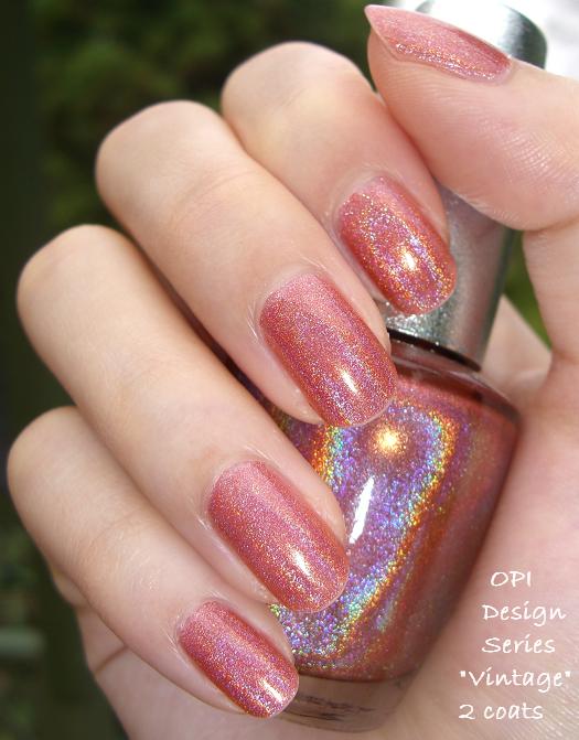 Blushed Wombat...: OPI Design Series DS011 Vintage Nail Polish swatch ...