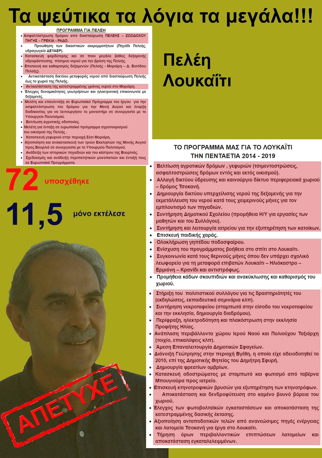 Ιχνηλάτες Ερμιονίδας : ΔΥΝΑΤΗ ΕΡΜΙΟΝΙΔΑ :ΤΑ ΨΕΥΤΙΚΑ ΤΑ ΛΟΓΙΑ ΤΑ ΜΕΓΑΛΑ ...