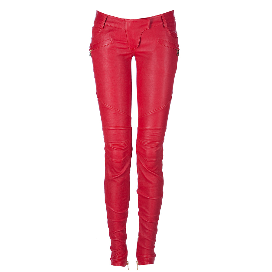 Fresas y Champan: Pantalones rojos!