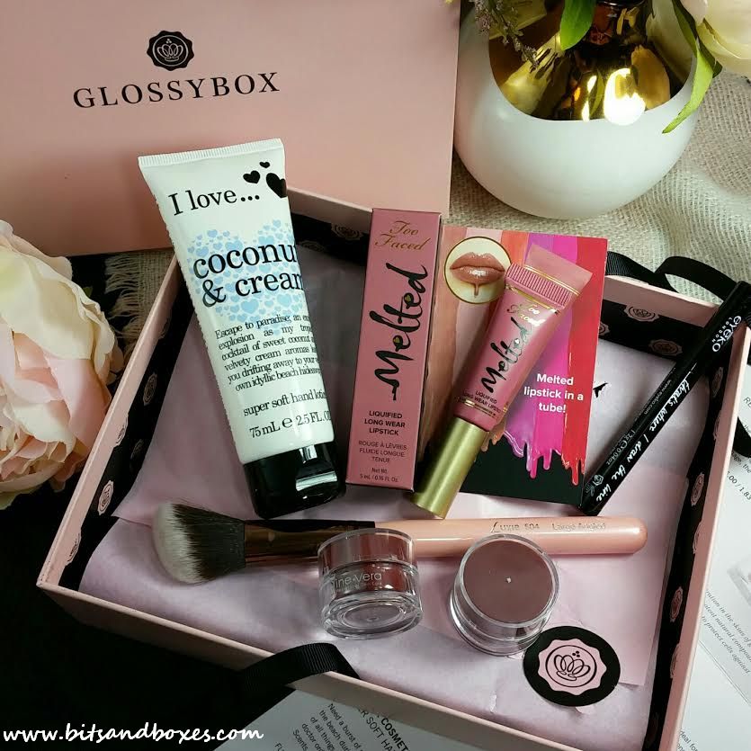Glossybox March 2016 Beauty Box Review and Coupon Codes | Bits and Boxes
