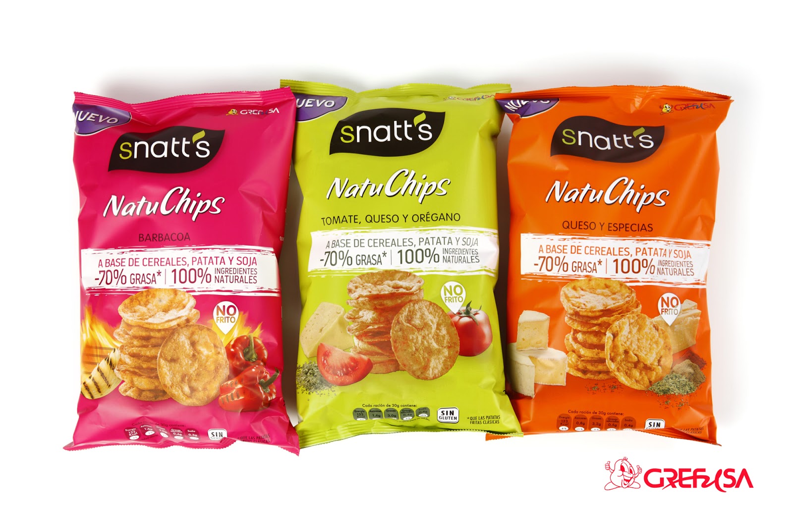 Snatt's Natuchips Grefusa - Así es la Moda