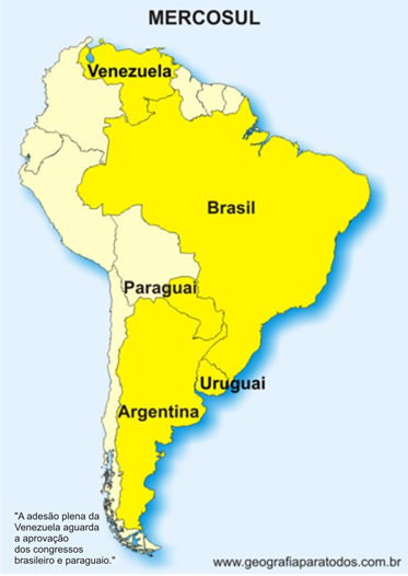 Bicho Geográfico: O Mercosul: ontem e hoje.