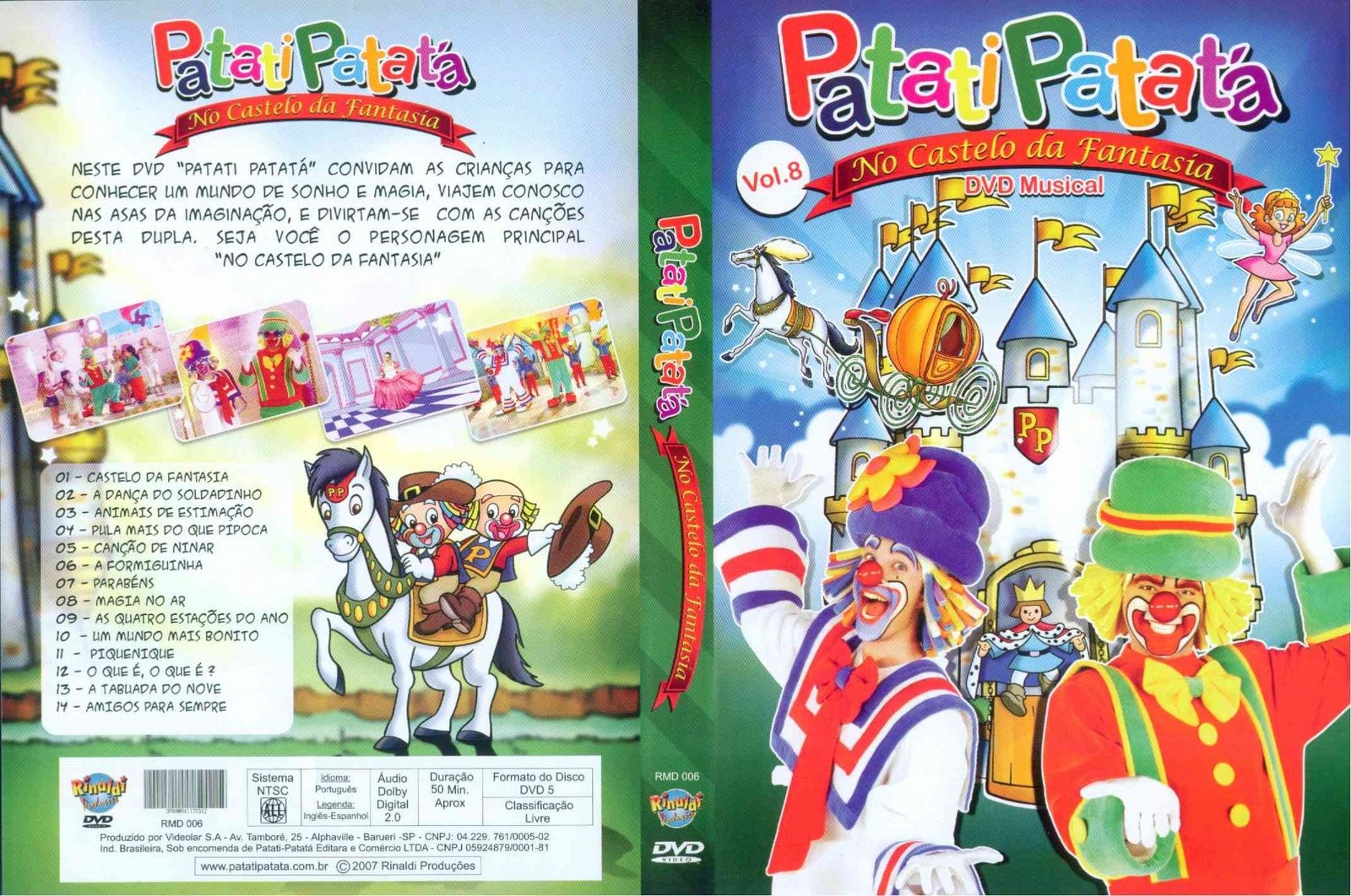 TURMA DA ALEGRIA: Musicas infantis CD ou DVD