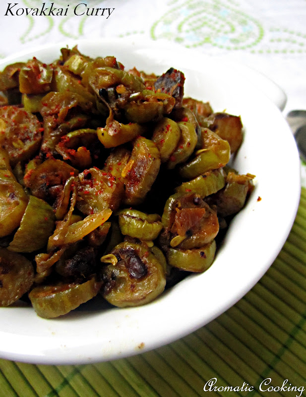 Aromatic Cooking: Kovakkai (Gherkins) Curry