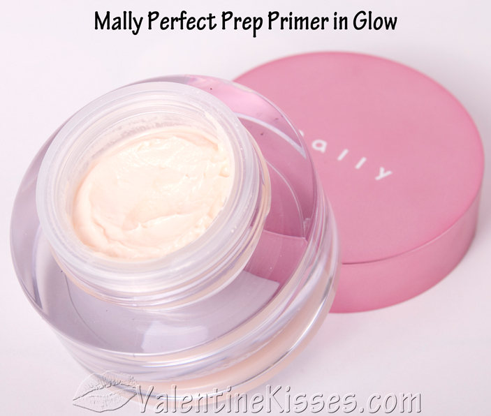 Valentine Kisses: Mally Perfect Prep Poreless Primer in Glow: swatches ...