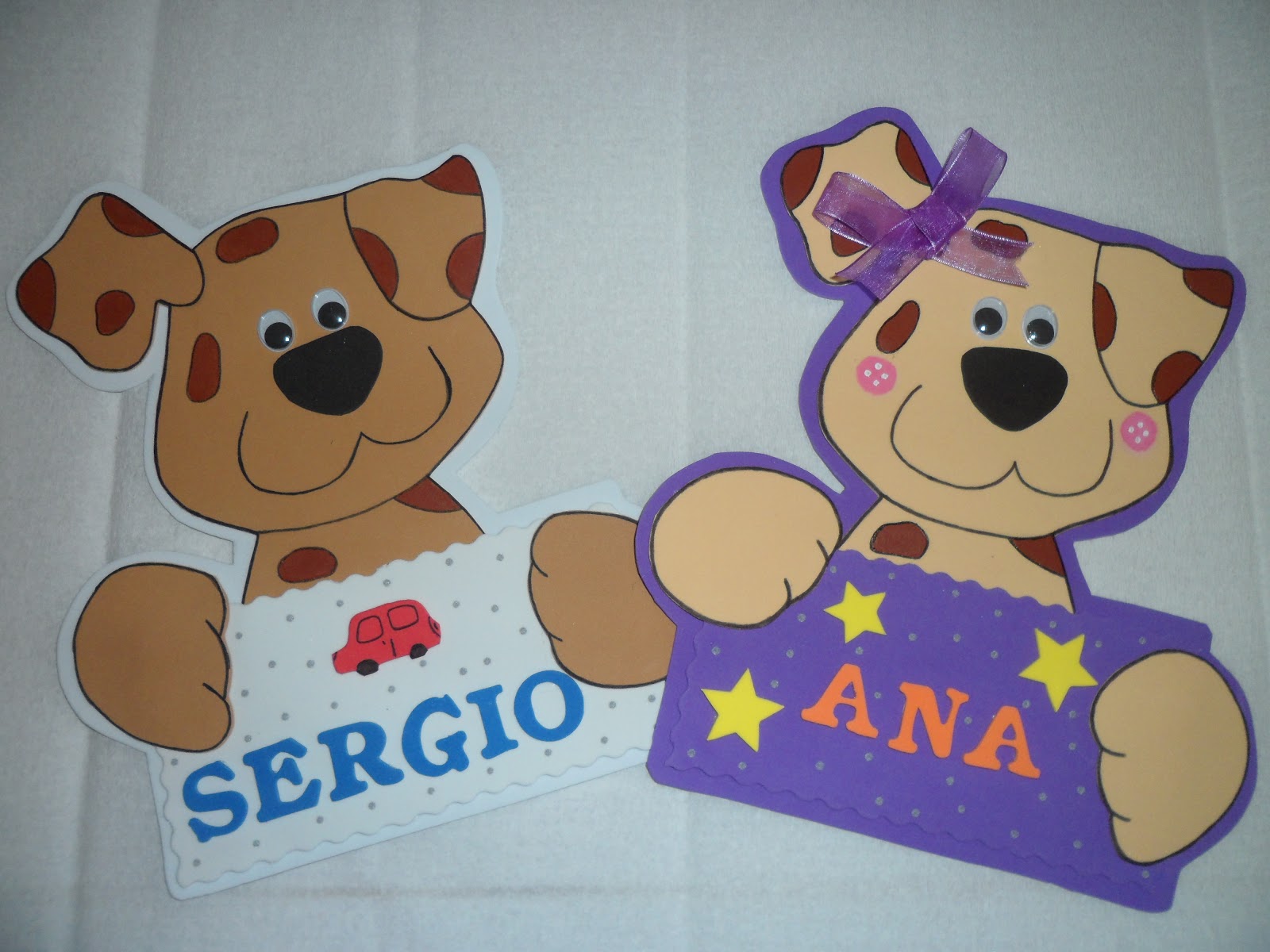 MIS CREACIONES: Letreros infantiles