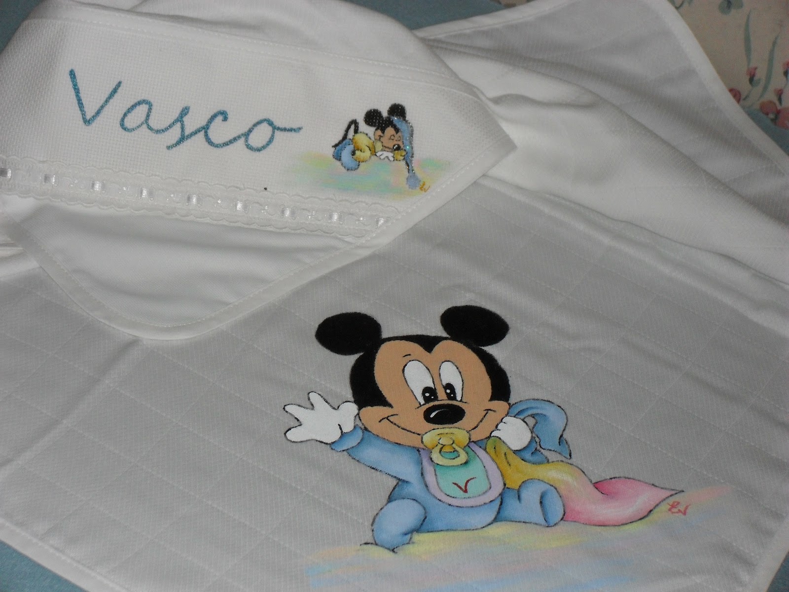 Fralda de bebe c Mickey