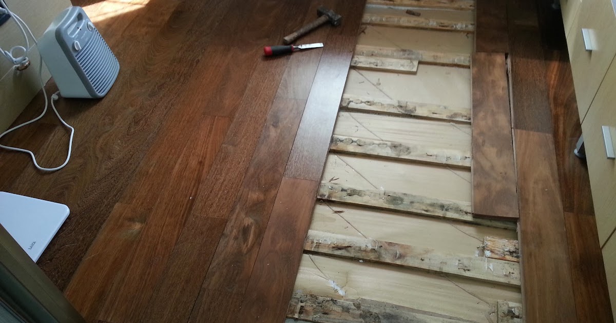 Reparación de tarima de Sucupira