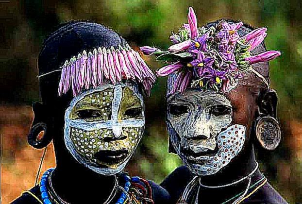 African Tribal Body Art | Body Art and Painting
