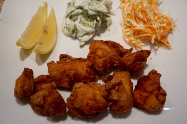 Norio on Wine and Food: "Zangi" Hokkaido Kara-age 北海道の唐揚げ, ザンギ