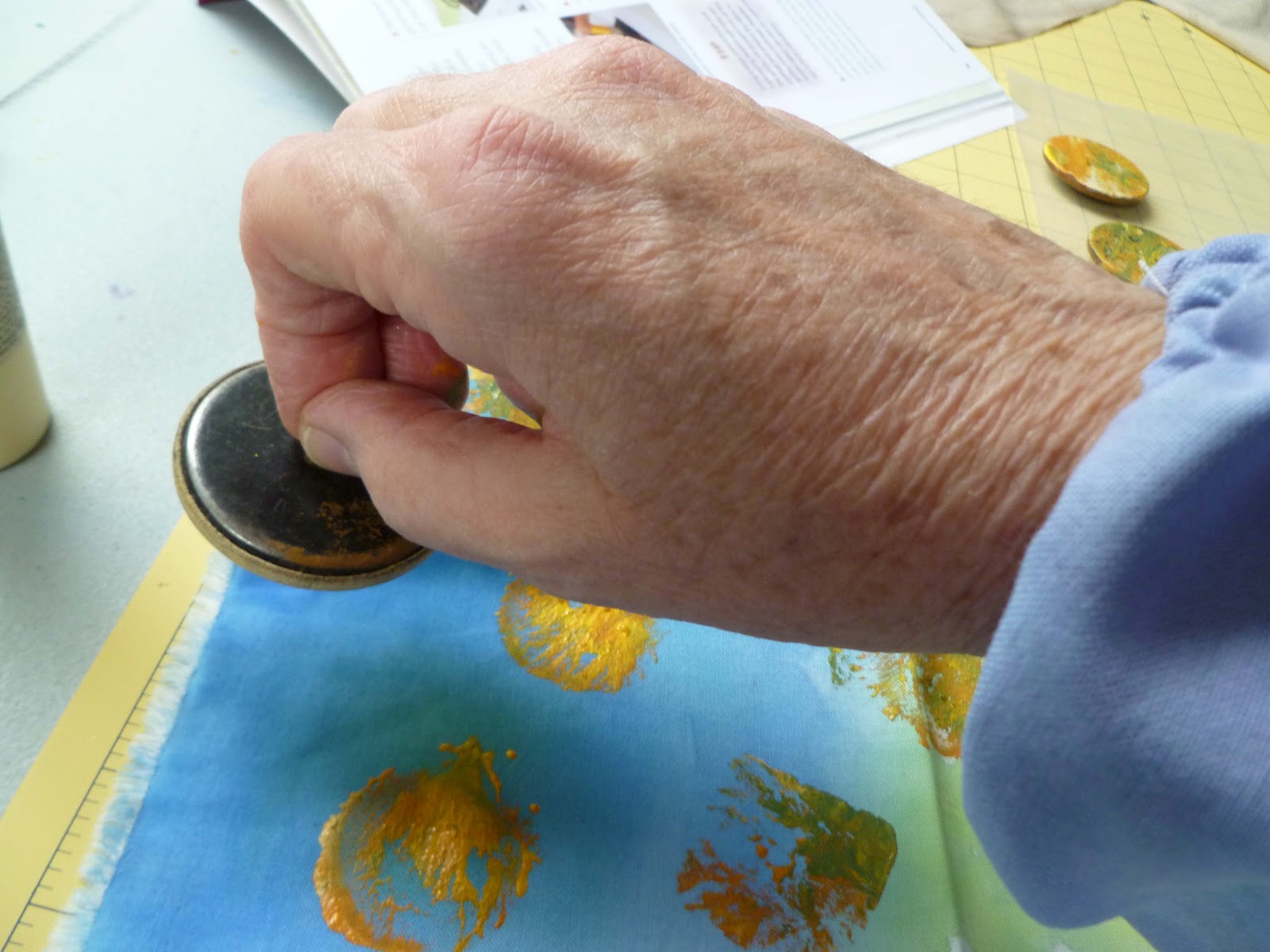 sew sew art: Monprint/Colograph Playdate