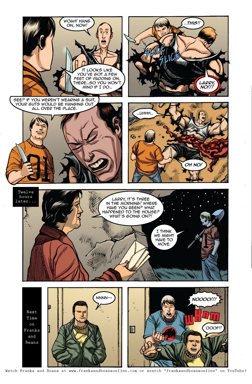 The Yeti Speaks!: Franks and Beans: the Comic