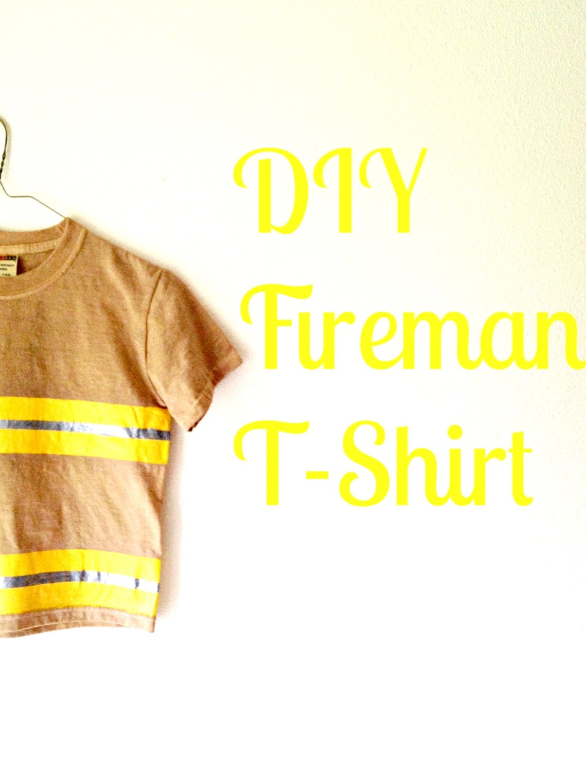 Fancy That Notion: DIY Fireman-Shirt
