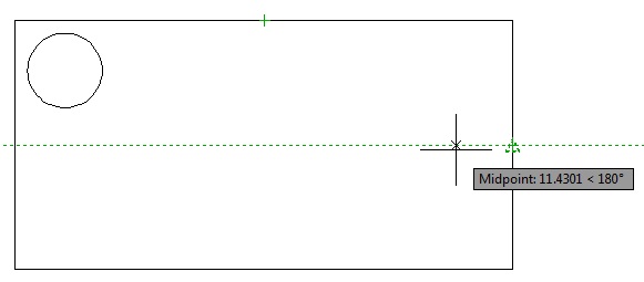 AutoCAD 2013 Essential: Object Snap Tracking OTRACK