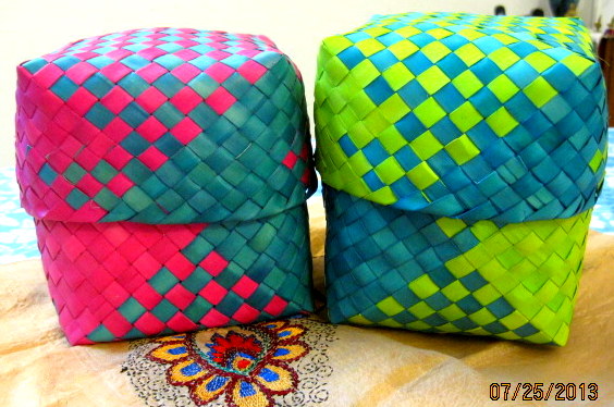 Colourful handwoven Kottan baskets from Chettinad inTamilnadu – The ...