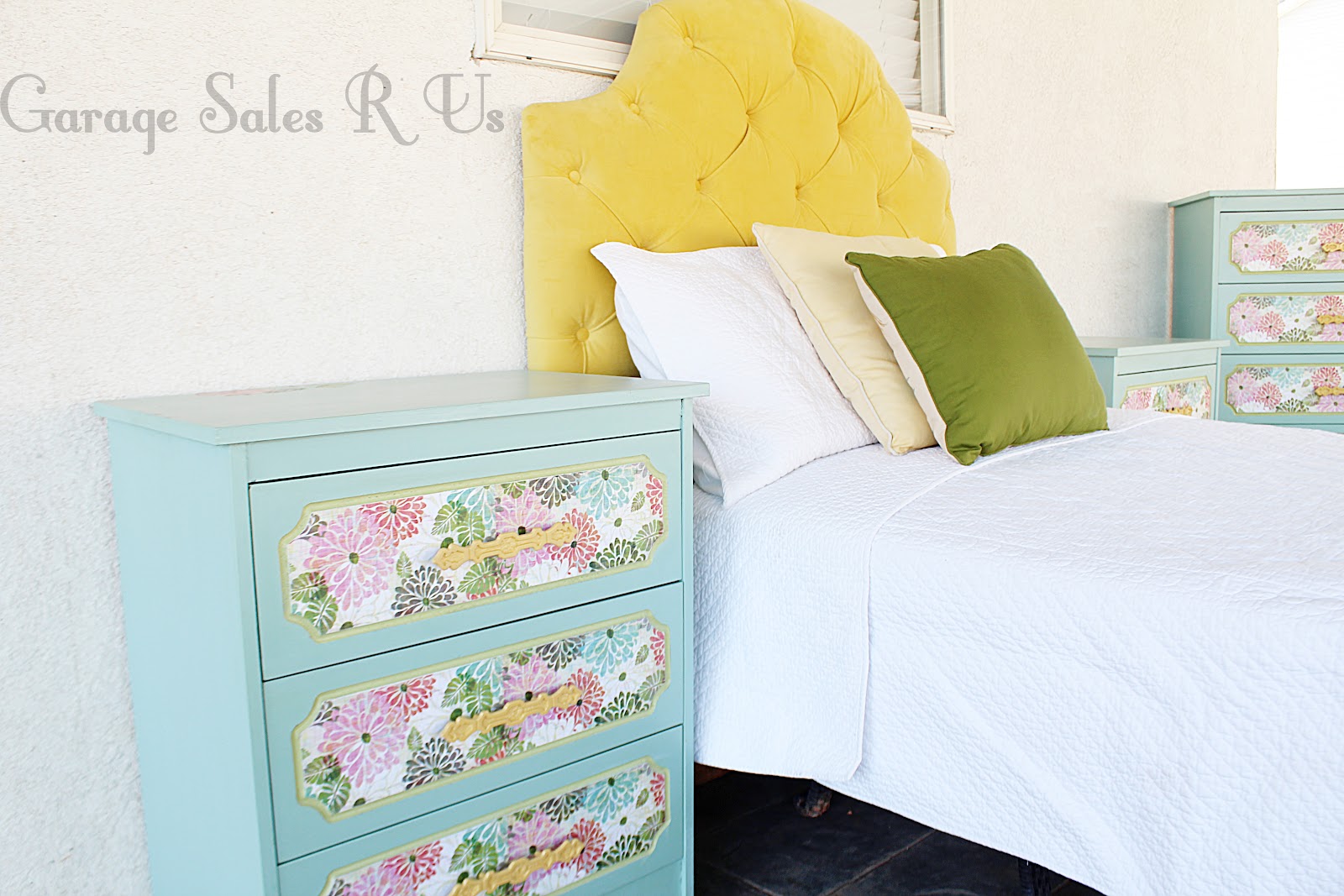 Garage Sales R Us: Mod Podge Dressers