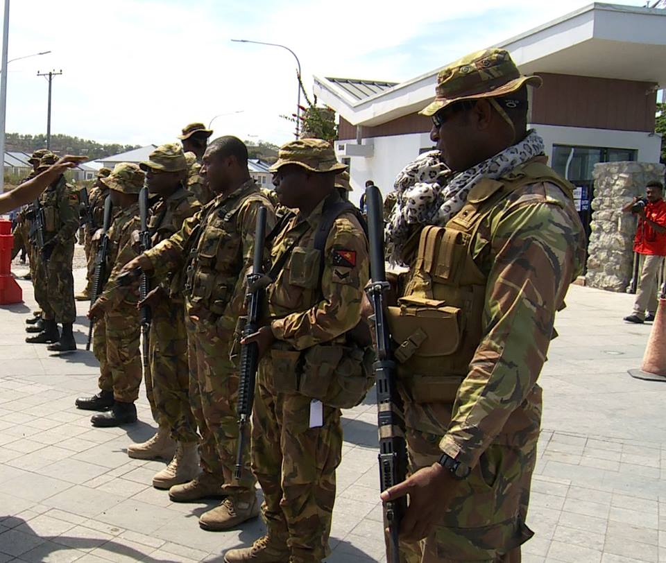 PNG army gears up to protect APEC world leaders - One Papua New Guinea
