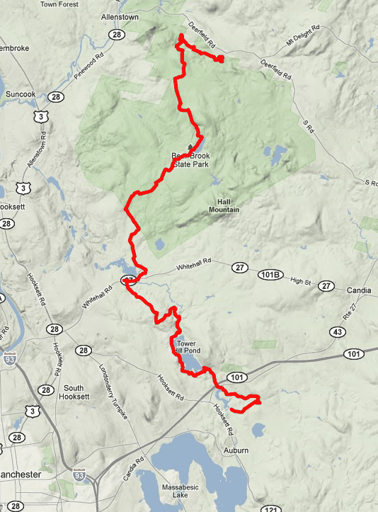 HAV2RUN: FOMBA to Bear Brook Ride