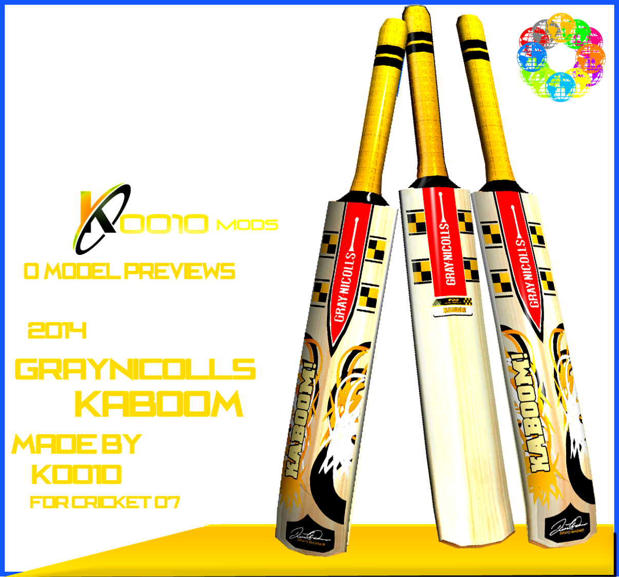 Cricket Bats Gray Nicolls Kaboom