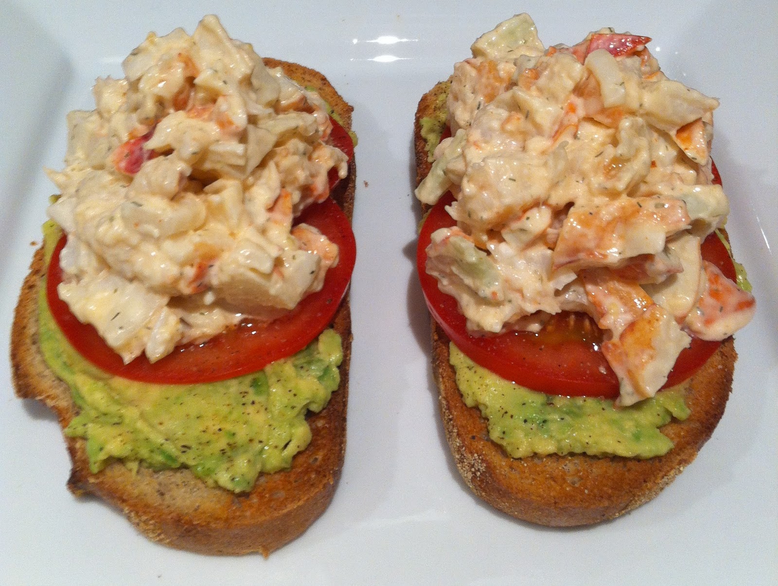 Everyday Gourmet: Dinner for One: Lobster Salad Sandwich