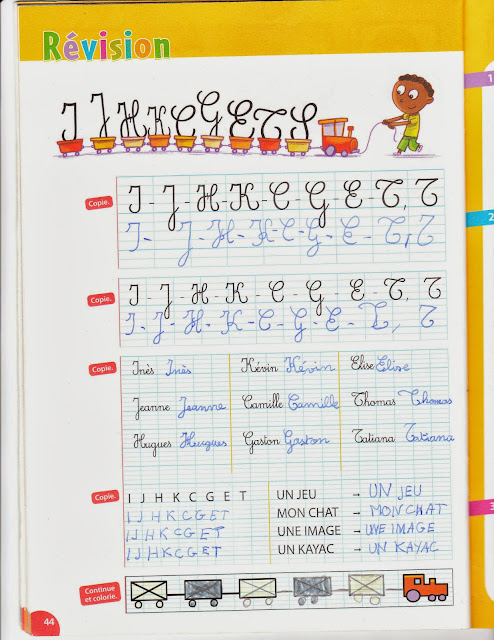 Family by the Seine: All Aboard the Penmanship