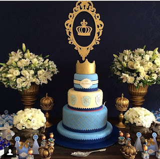 36 ideias para festa Realeza Azul! — Guia Tudo Festa - Blog de Festas ...