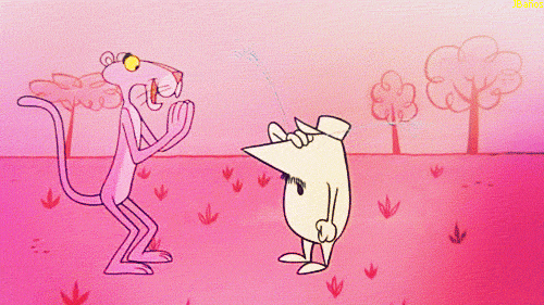 La Pantera Rosa GIF: Salto de alegría La Pantera Rosa