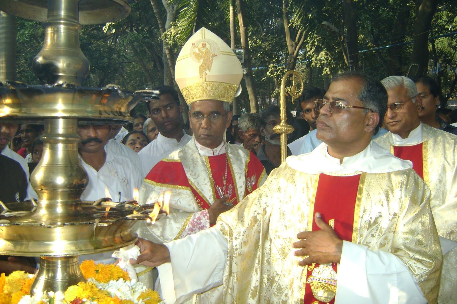 Grotto of Our Lady of Lourdes, Nagpur: Feast of Our Lady of Lourdes ...