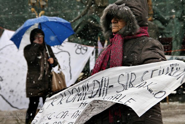Photographis: Protest - Bucuresti - ziua a 10-a