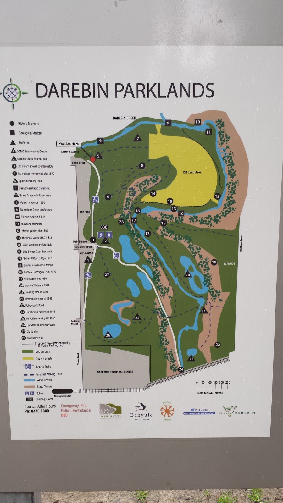 Day Out with Dog (Victoria Australia): Darebin Parklands@Alphington ...