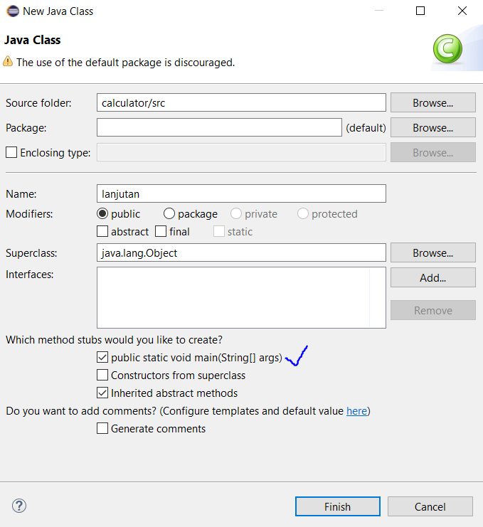Cara membuat program kalkulator Java menggunaakan eclipse ~ KuliahOnline Cara membuat program kalkulator Java menggunaakan eclipse ~ KuliahOnline