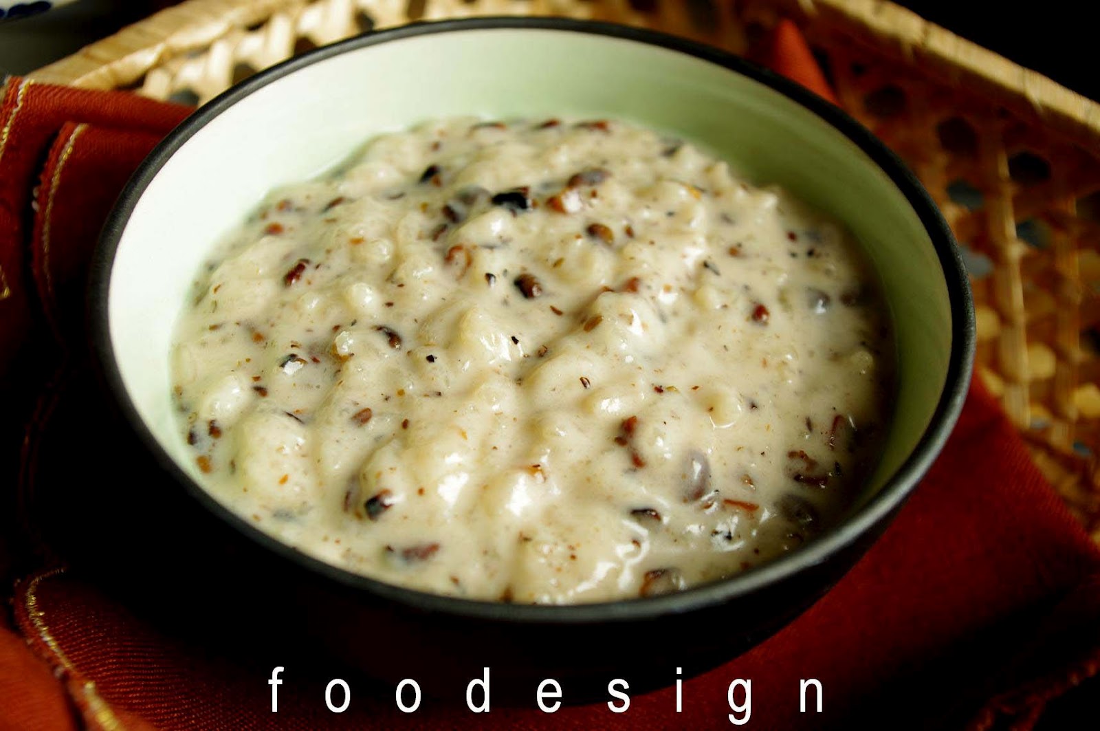 foodesign: patanim (toasted mung bean porridge)