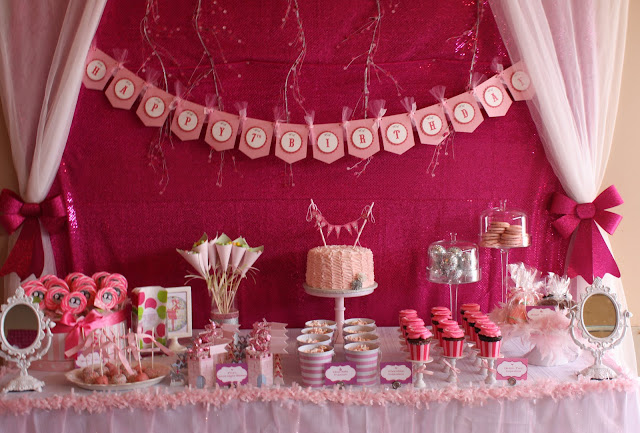Buckets of Grace: Enchanted Prom Birthday Party - Part II, The Sweets Table