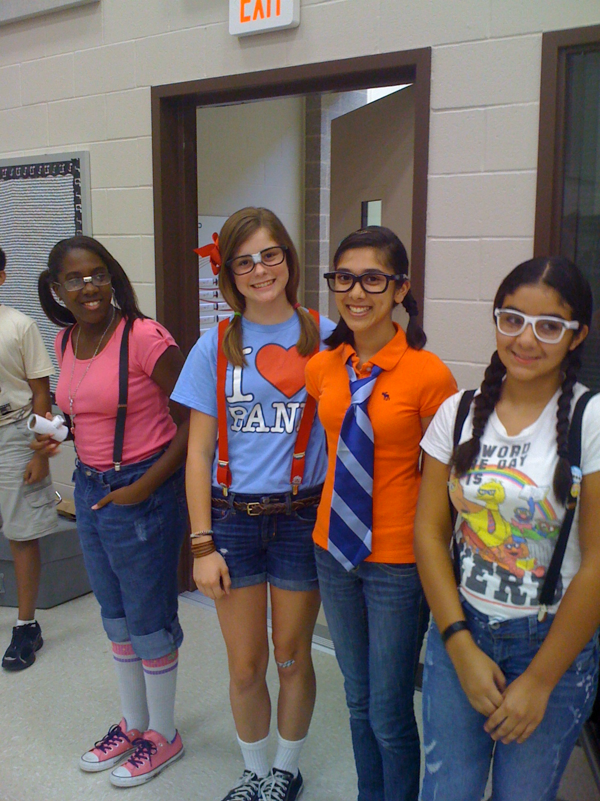 Mr. Roberts really neat-o blog!: SUMMER BAND DAY 4 - NERD DAY! Hooray :)