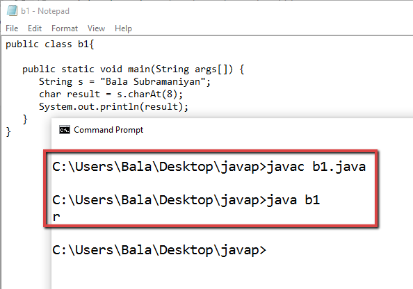 Java - Strings and Parser Method ~ Bala's Trainee Portal