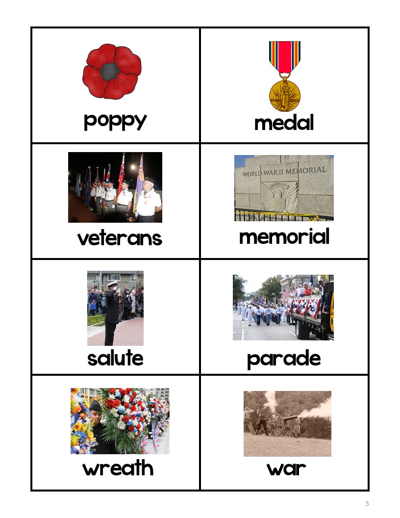 Veterans Day Freebies - Classroom Freebies