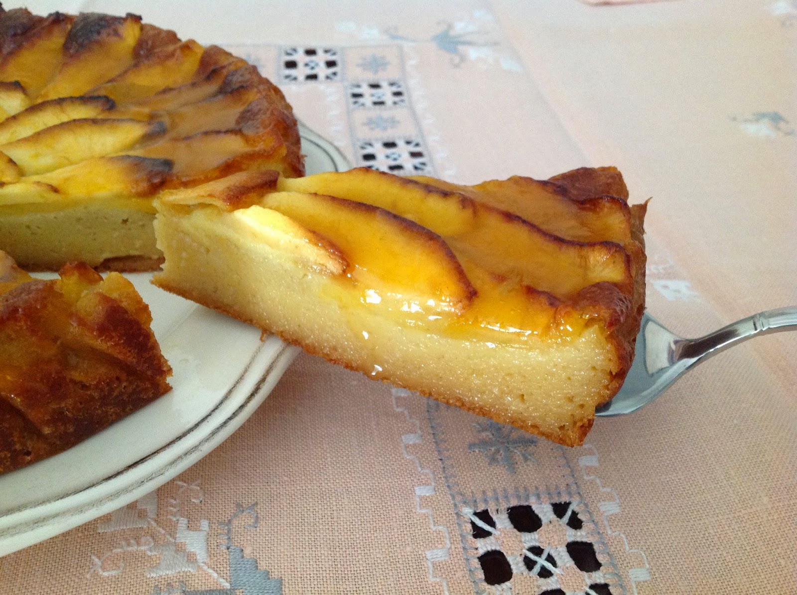 Júlia a la cuina: Pastís de poma "Liliana"