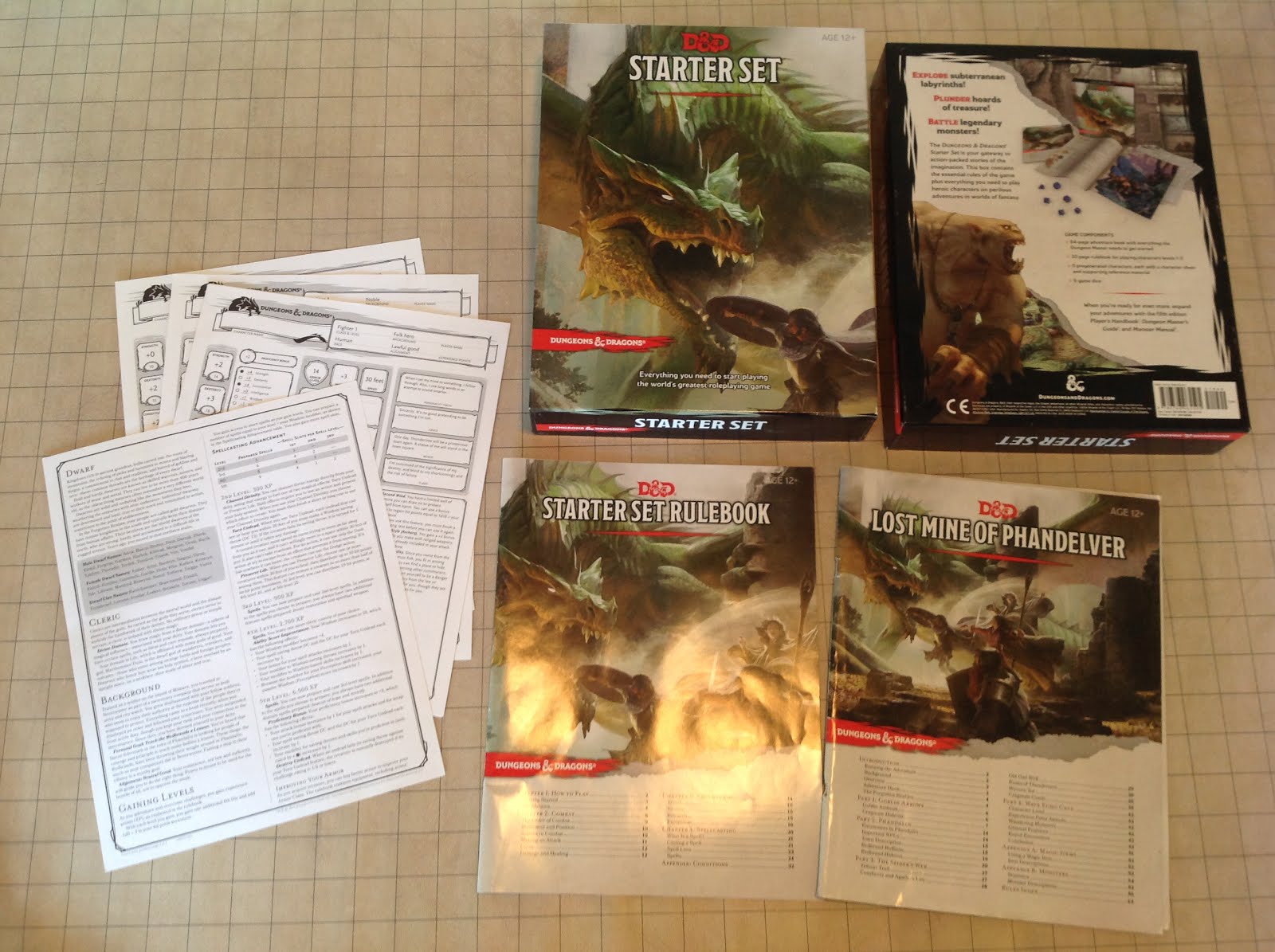 JerVerse: Thoughts: D&D 5E Starter Set Review