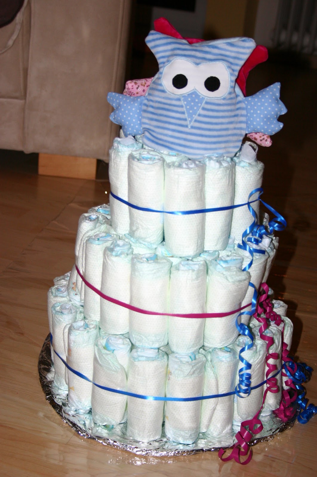 Vivifee: Eule Laila auf der Pamperstorte