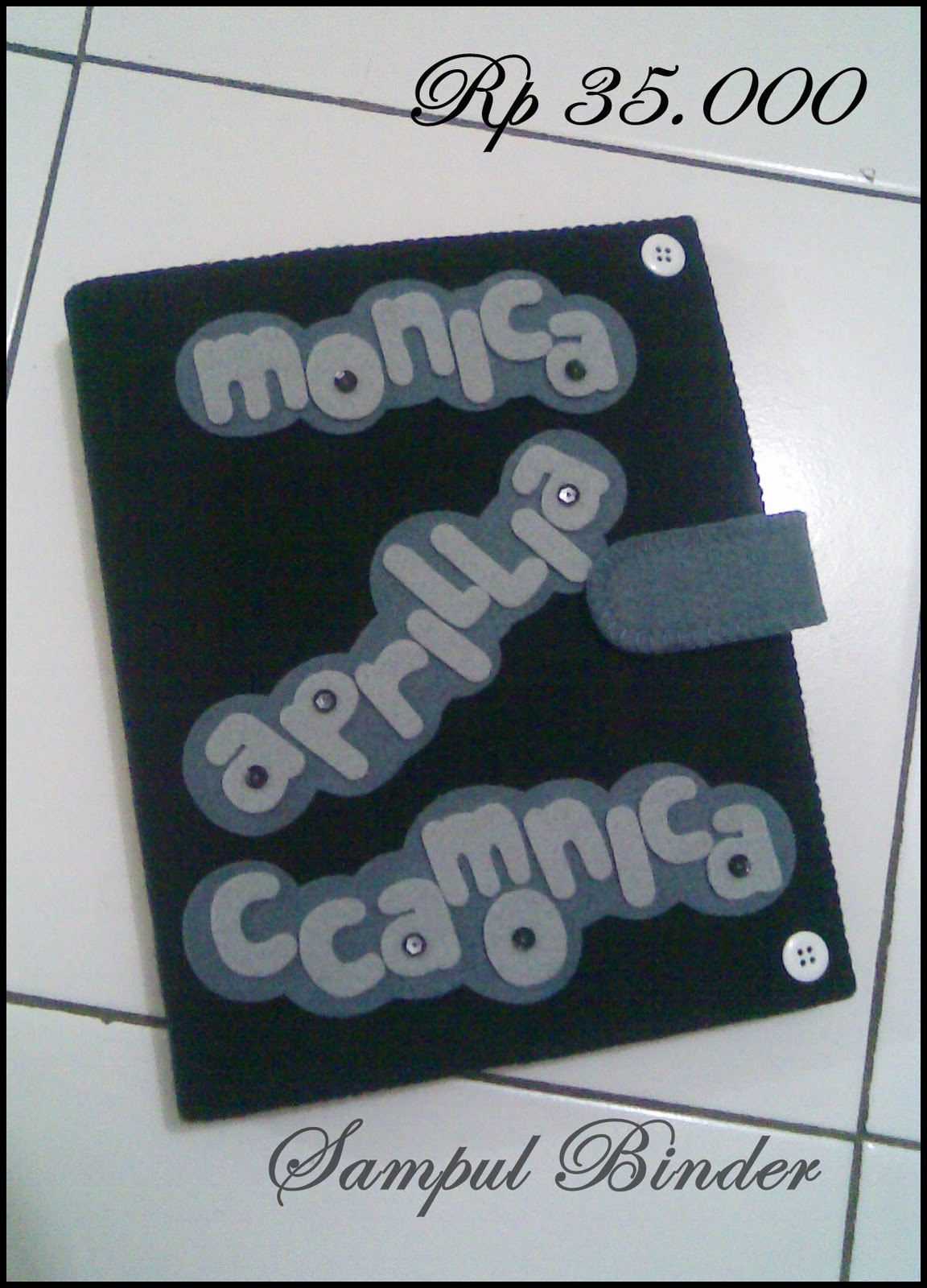 Pernak Pernik Flanelade: Sampul Binder dan Tazmania