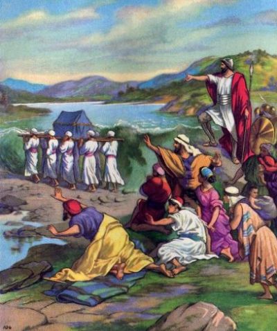 ADMIRANDO LAS TIERRAS BIBLICAS: 12- Josué, paso del Jordán entrada en ...