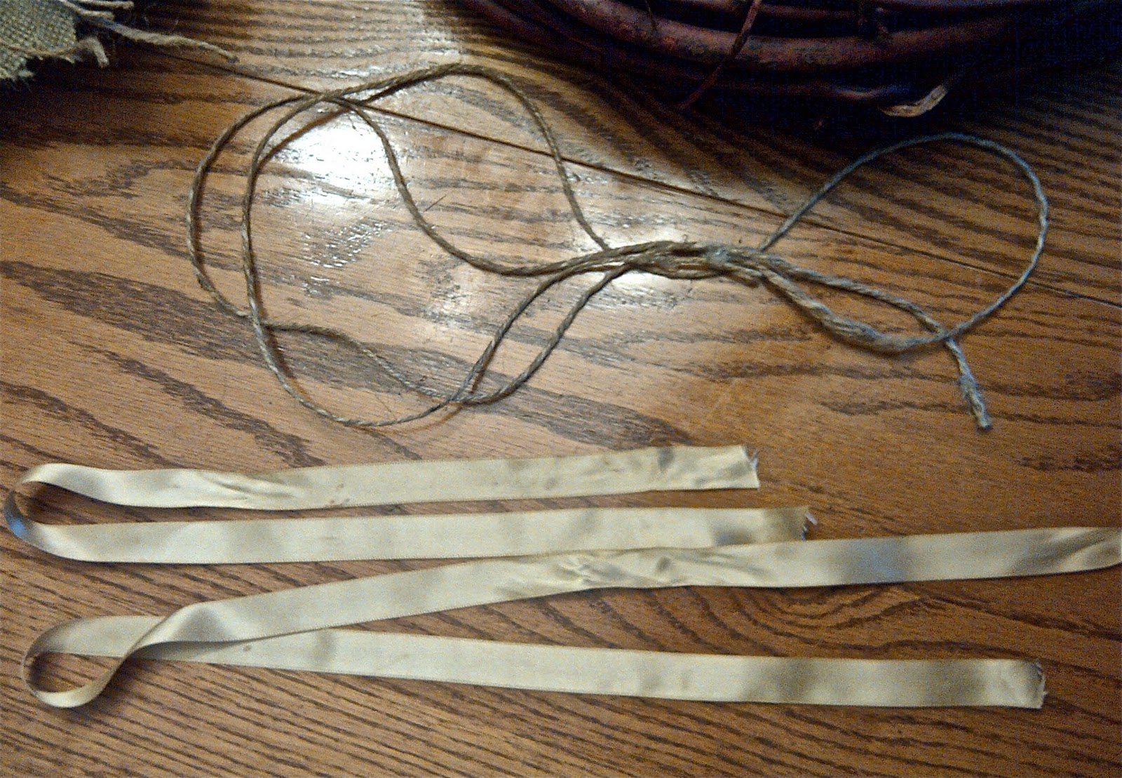 The Domestic Fairy Tale Princess: A Burlap Rosette Wreath Tutorial